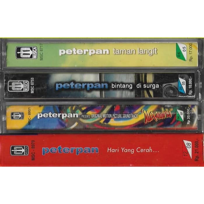 Jual Kaset Pita Original - Paket Peterpan 4 Album | Shopee Indonesia