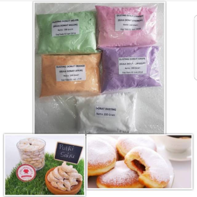 Jual GULA DONAT TABUR (DUSTING DONUT) | Shopee Indonesia