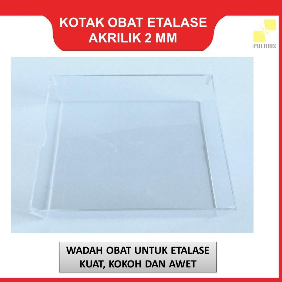 Jual Kotak Etalase Apotik Akrilik / Wadah Pajangan Apotek Acrylic F58G ...