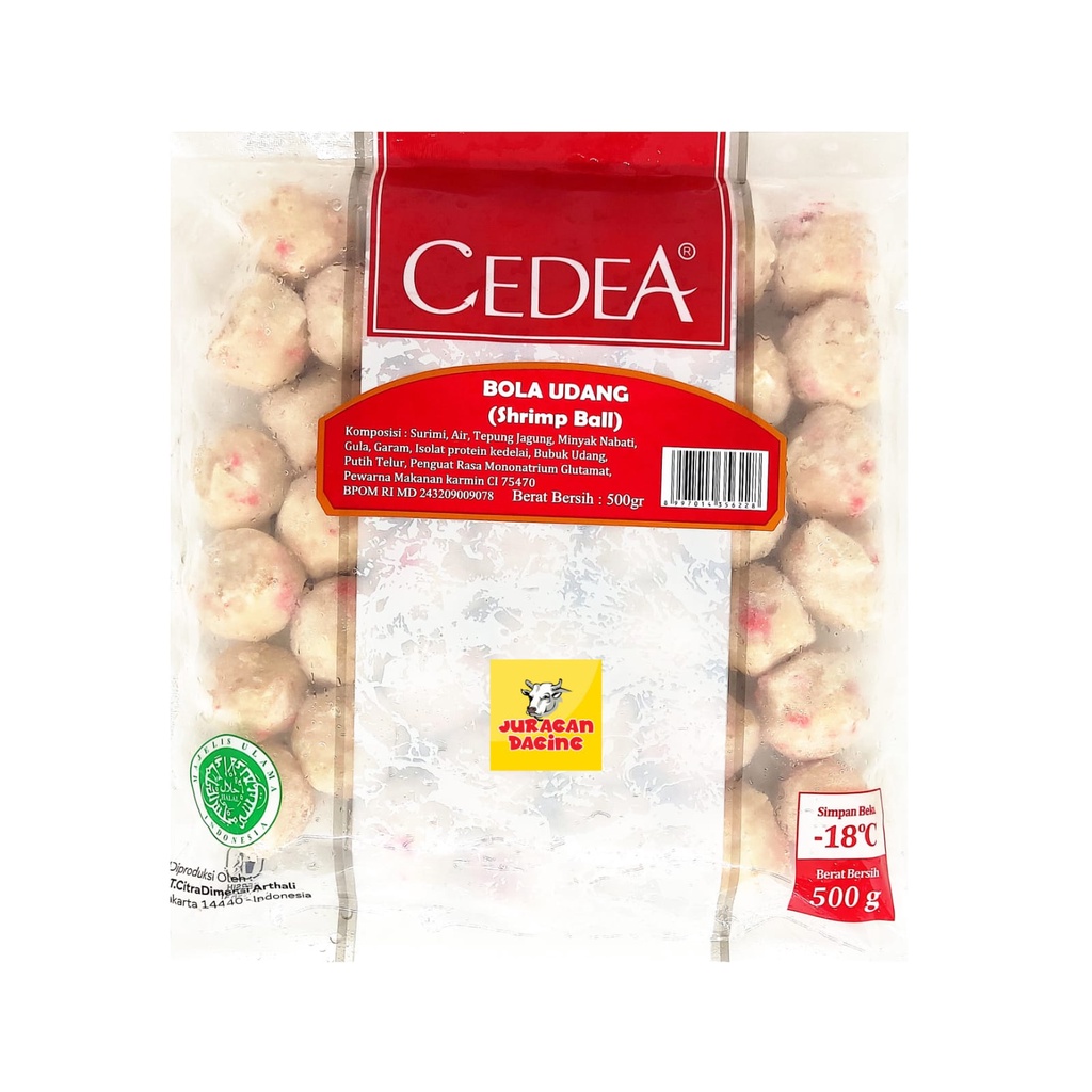 Jual Cedea Bola Udang (Shrimp ball ) 500gr - termurah | Shopee Indonesia