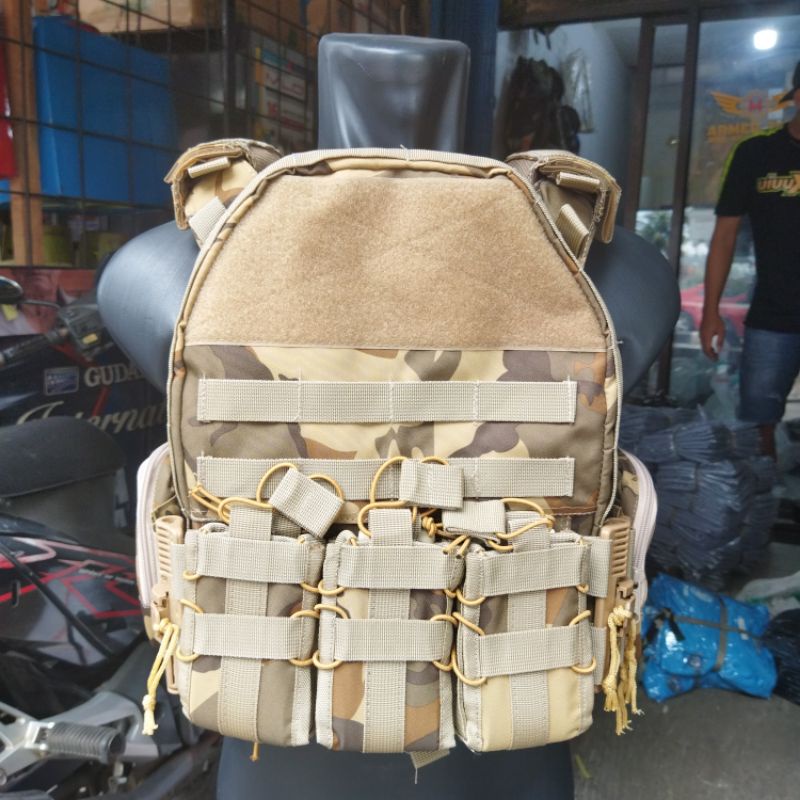 Jual Rompi Tempur Tactical Body Vest TNI Loreng Gurun Lebanon UN PBB ...