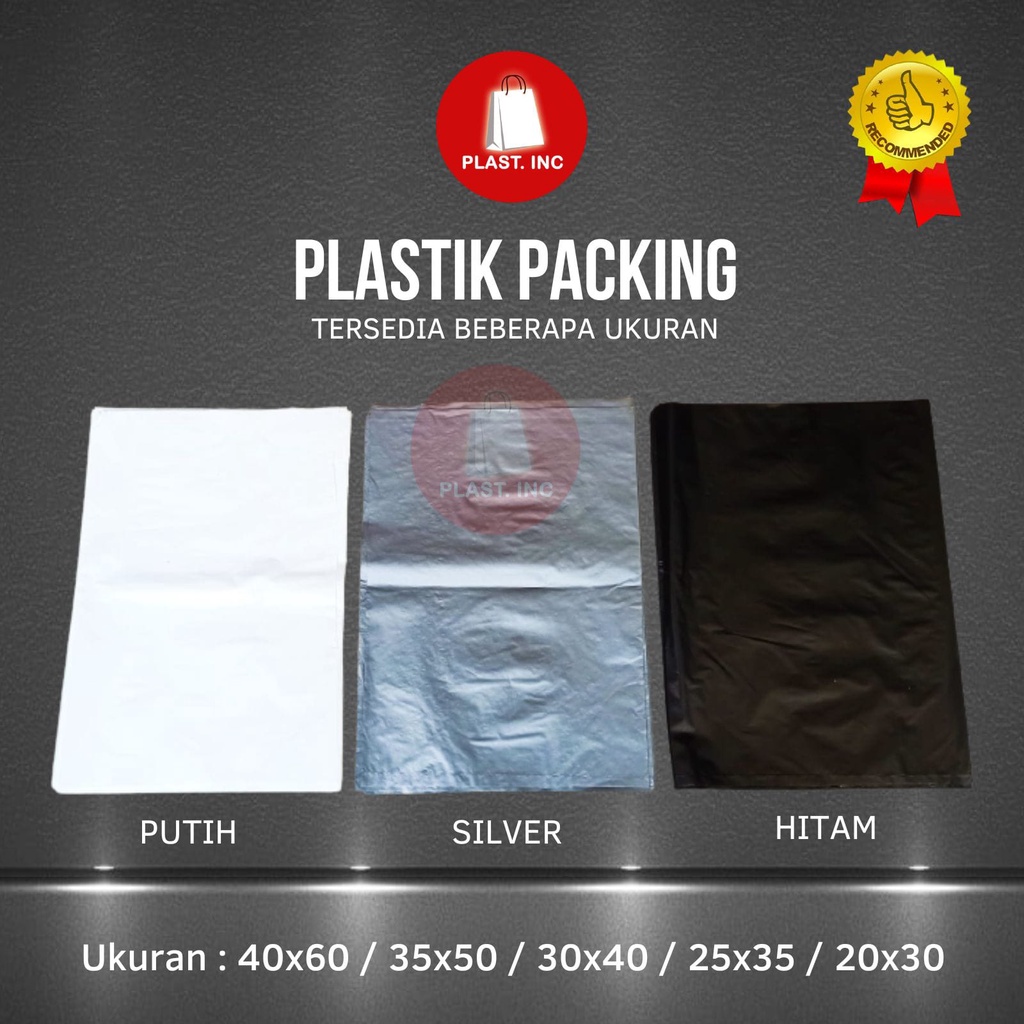 Jual (40X60)ISI 50 LEMBAR PLASTIK PACKING ONLINE / AMPLOP PLASTIK ...