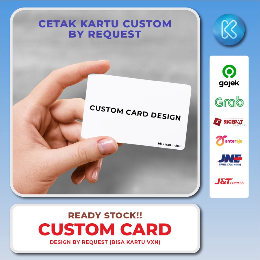 Jual Cetak Custom Card, ID Card, Cetak ID Direct Print di Kartu Premium ...