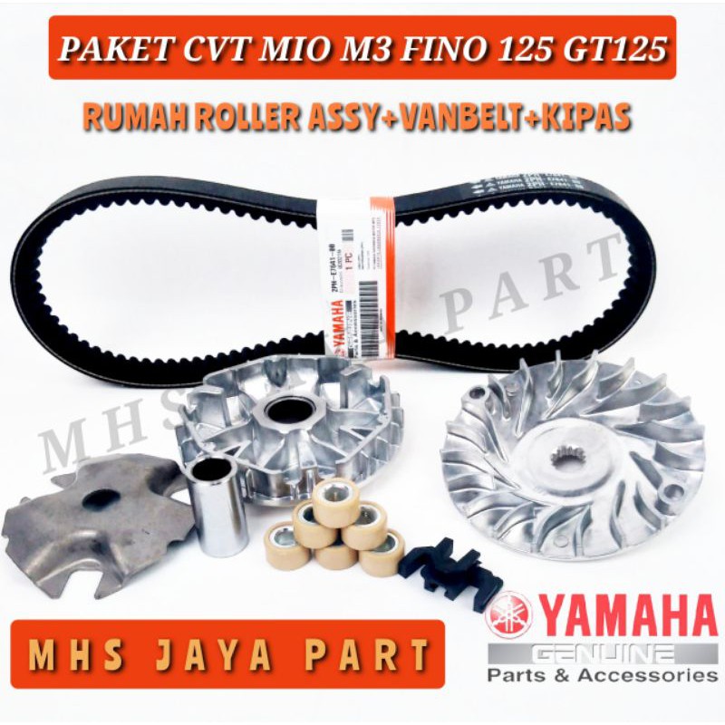Jual PAKET CVT YAMAHA MIO M3 Z/S MIO GT125 SOUL GT125 BLUECORE (PAKET ...