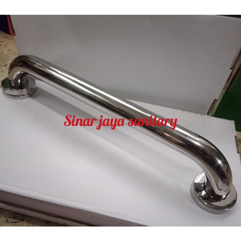 Jual Grip bar stainless 30cm / pegangan bathub 30 cm / Grab bar ...