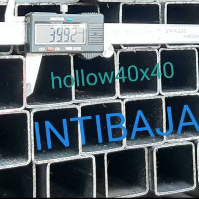 Jual HOLLOW GALVANIS 30 x 60 x 1,5mm x 6meter/STALL KOTAK GALVANIS 30 x ...