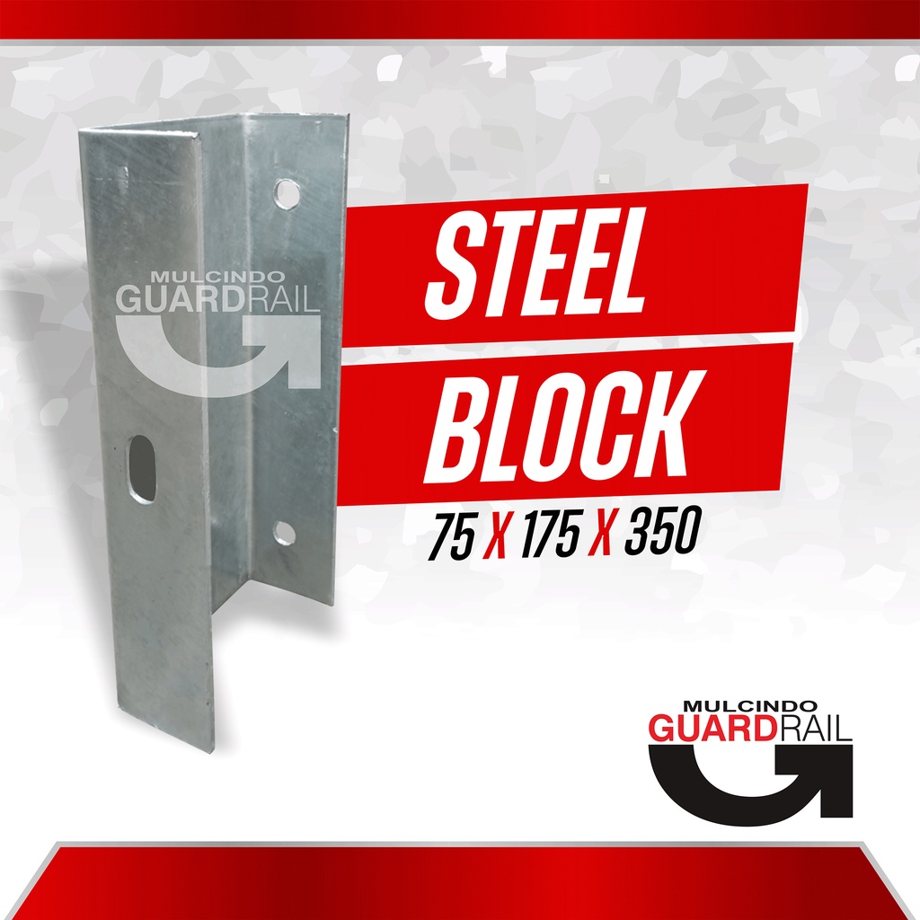 Jual STEEL BLOCK GUARDRAIL MULCINDO | Shopee Indonesia