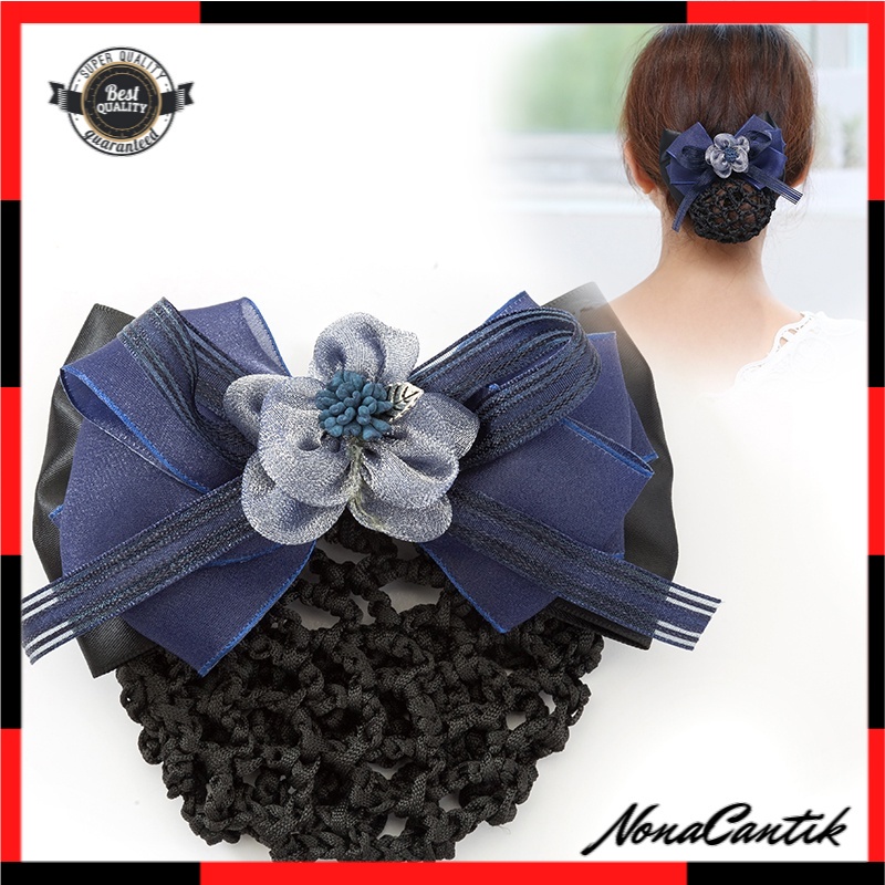 Jual Jepit Rambut Hairnet Jepitan Pita Rambut Korea Cepol Harnet ...