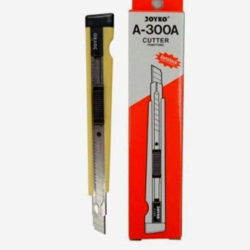 Jual cutter kecil joyko A-300 Besi auto lock | Shopee Indonesia