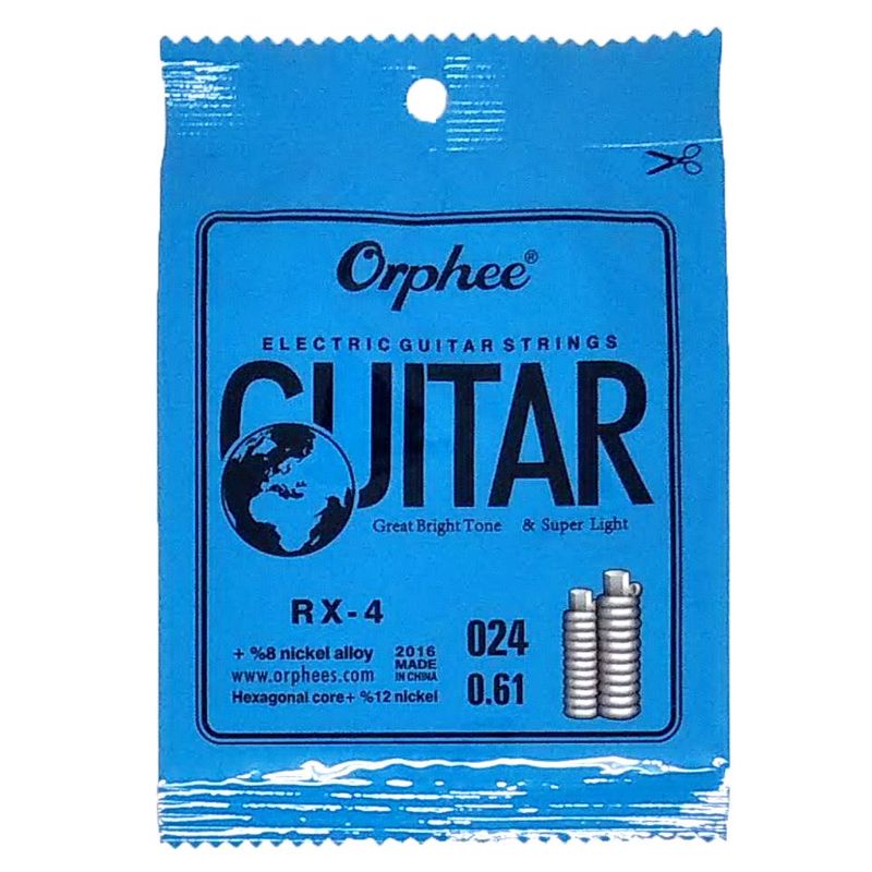Jual 1 PCS SENAR GITAR ELEKTRIK SATUAN/ ECERAN ORPHEE RX UNTUK SENAR NO ...