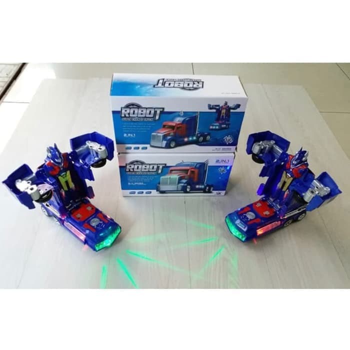 Jual MAINAN MOBIL ROBOT TRANSFORMER TRUCK OPTIMUS PRIME TRANSFORMER ...