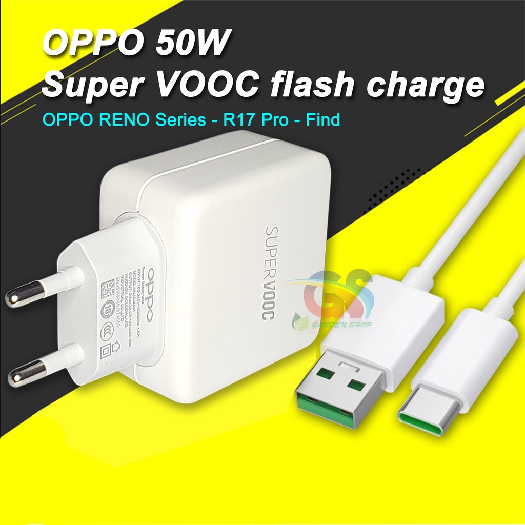 Jual Charger Oppo Tipe-C Original100% VOOC Fast Charging/Charger Oppo ...