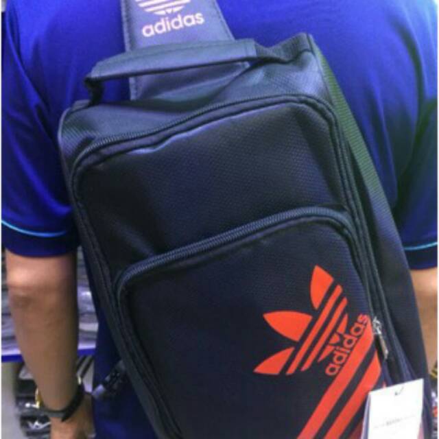 Jual Tas Selempang Adidas Bunga Hitam Merah | Shopee Indonesia
