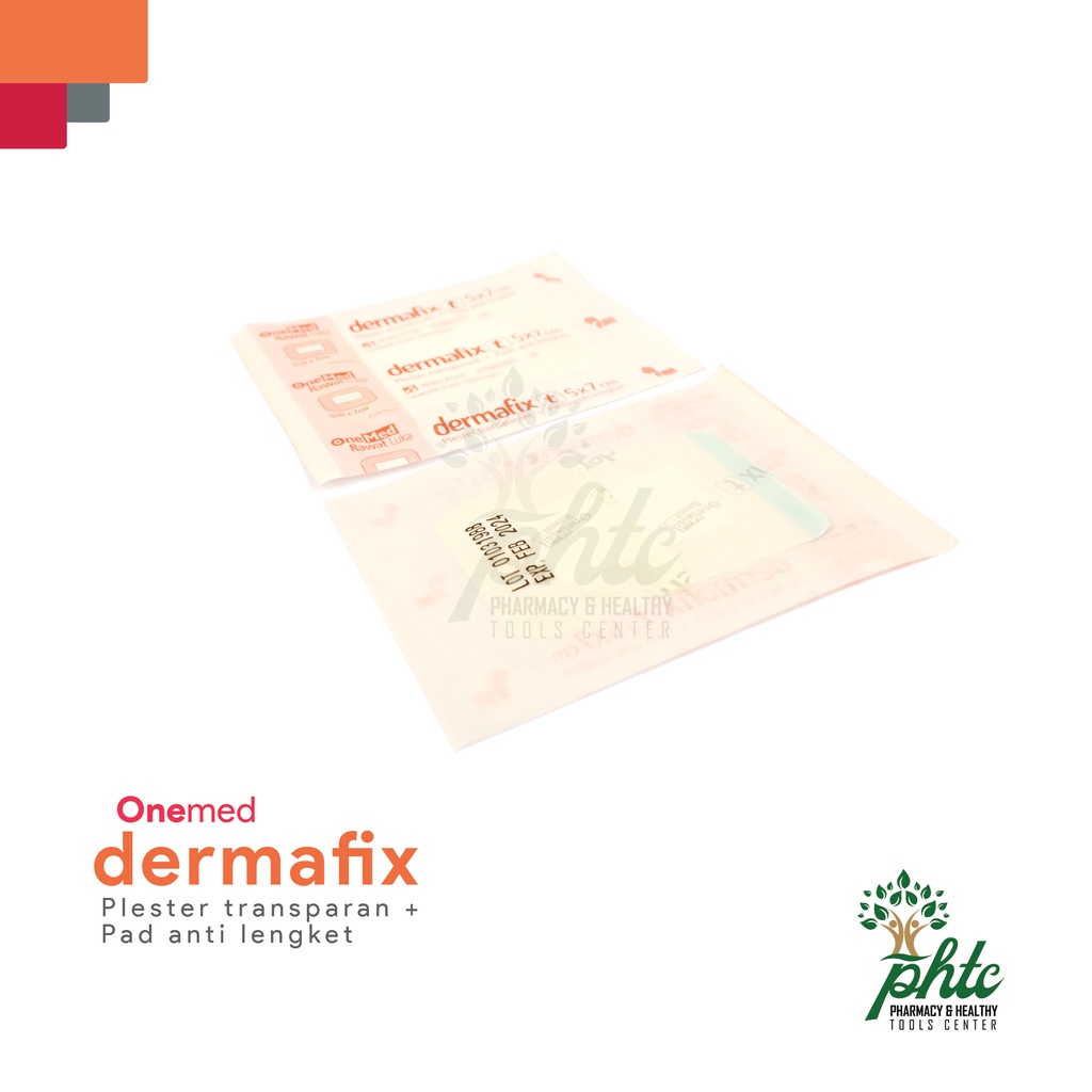 Jual ONEMED Dermafix t 5x7cm 1 Lembar l Plester Anti Air Dermafix 5 x 7 ...
