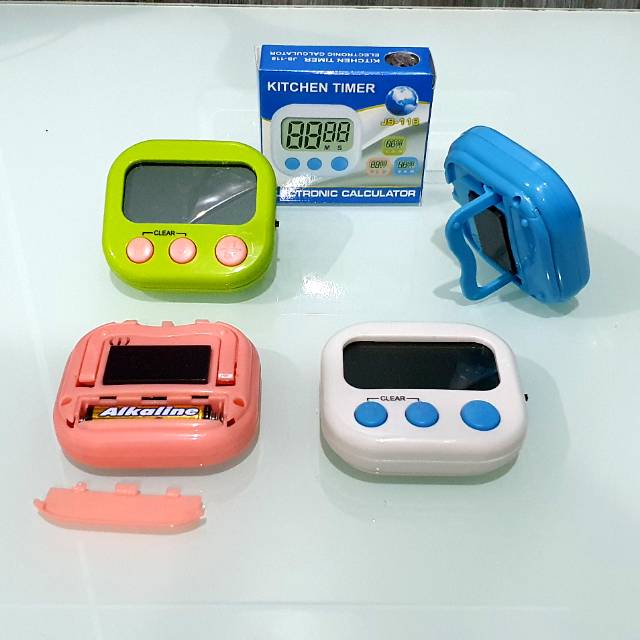 Jual Timer Digital Dapur Stopwatch Taimer kitchen Alarm Masak | Shopee ...