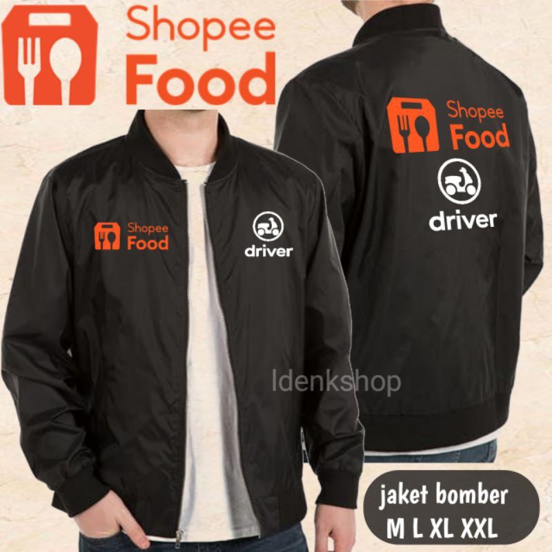 Jual JAKET BOMBER HITAM DRIVER S-F-D-T SIMPLE KEREN | Shopee Indonesia