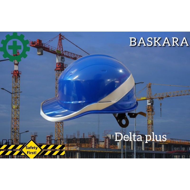 Jual helm safety delta plus biru original | Shopee Indonesia