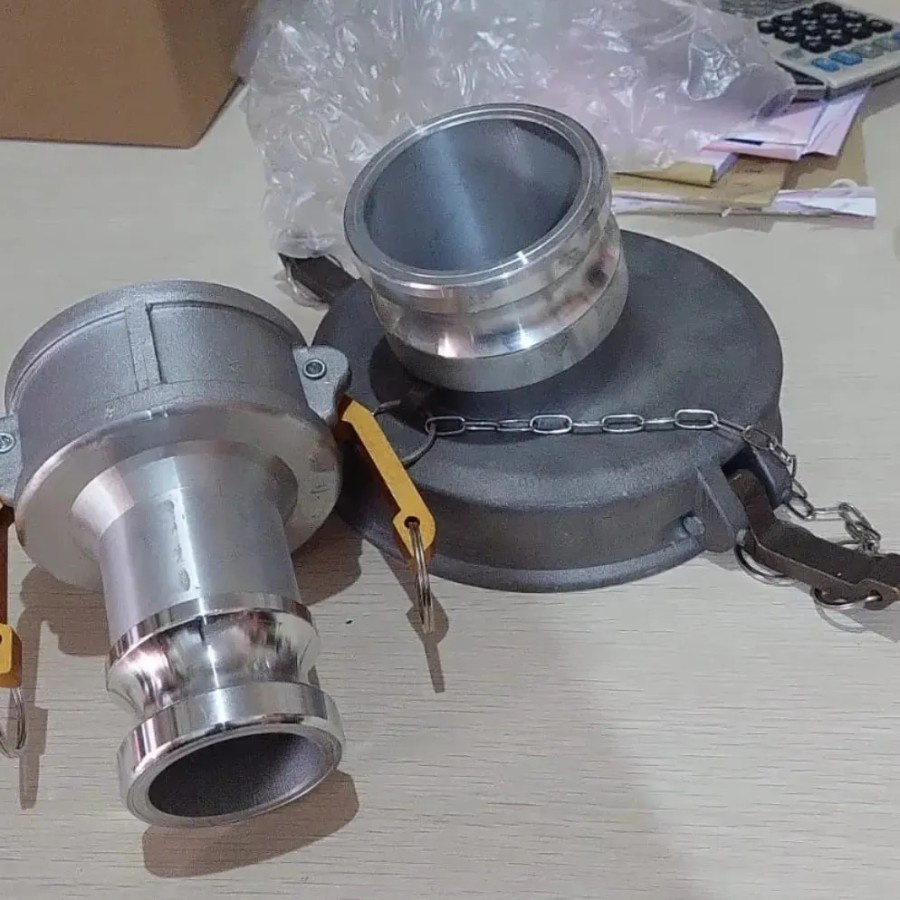 Jual Camlock 3 inch Cam lock 3 in Kepala Selang Bongkar 3 inch ke 2 ...