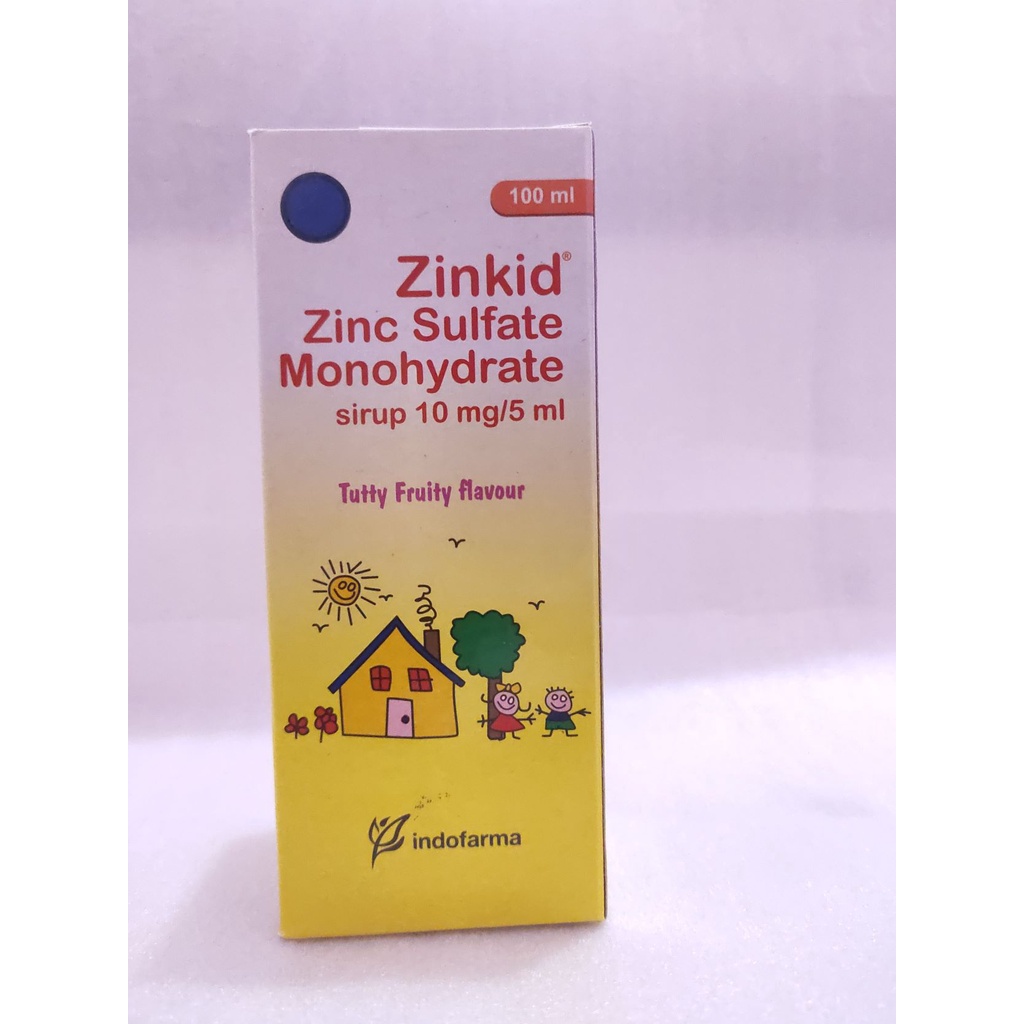 Jual ZINKID 10MG/5ML SYR 100ML | Shopee Indonesia