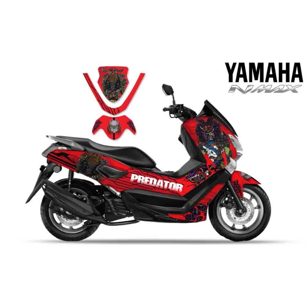 Jual DECAL STIKER DEKAL STICKER YAMAHA NMAX PREDATOR | Shopee Indonesia