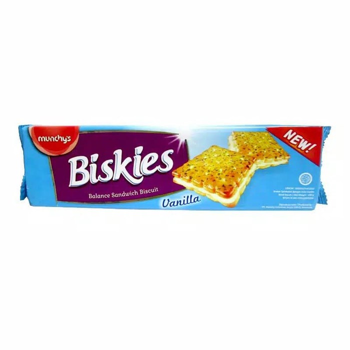 Jual Biskies Sandwich Vanila 108Gr | Shopee Indonesia