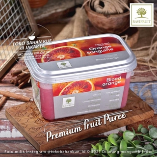Jual Ravi Fruit PUREE Blood Orange 1kg Ravifruit Frozen Buah Jeruk Beku ...