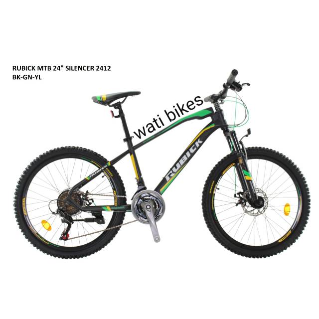 Jual SEPEDA GUNUNG 24 MTB RUBICK SILENCER 2412,24 SPEED DARI UNITED ...