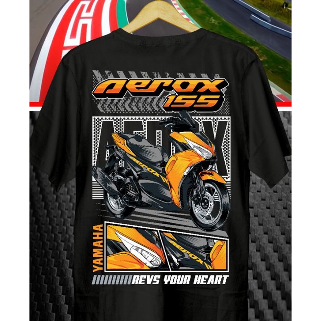 Jual Kaos Motor Yamaha Aerox | Shopee Indonesia