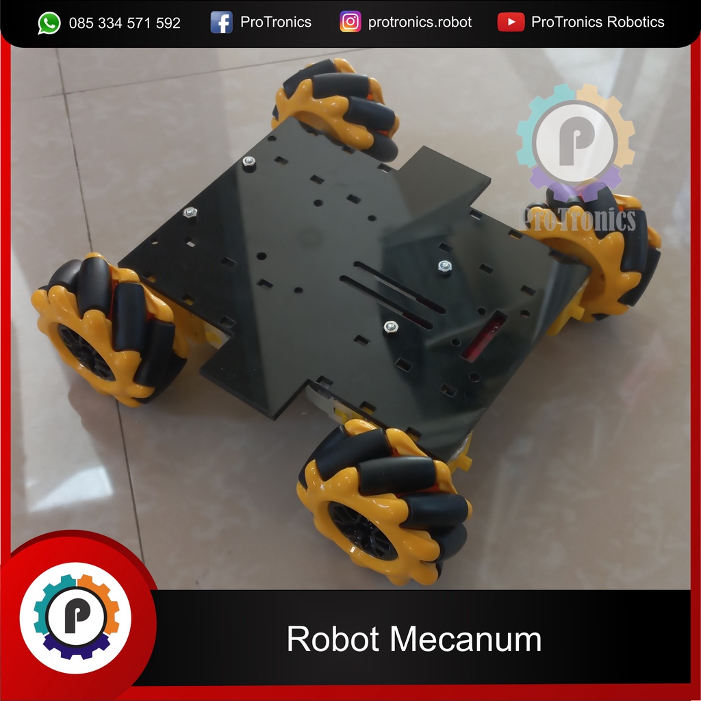 Jual Robot Mecanum Wheel Omni Directional | Shopee Indonesia