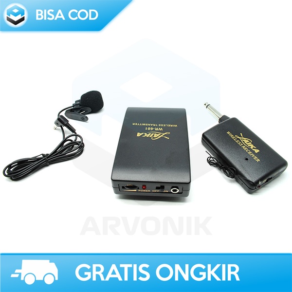 Jual MICROPHONE PROFESSIONAL WIRELESS TRANSMITTER RECEIVER TAFFWARE ...