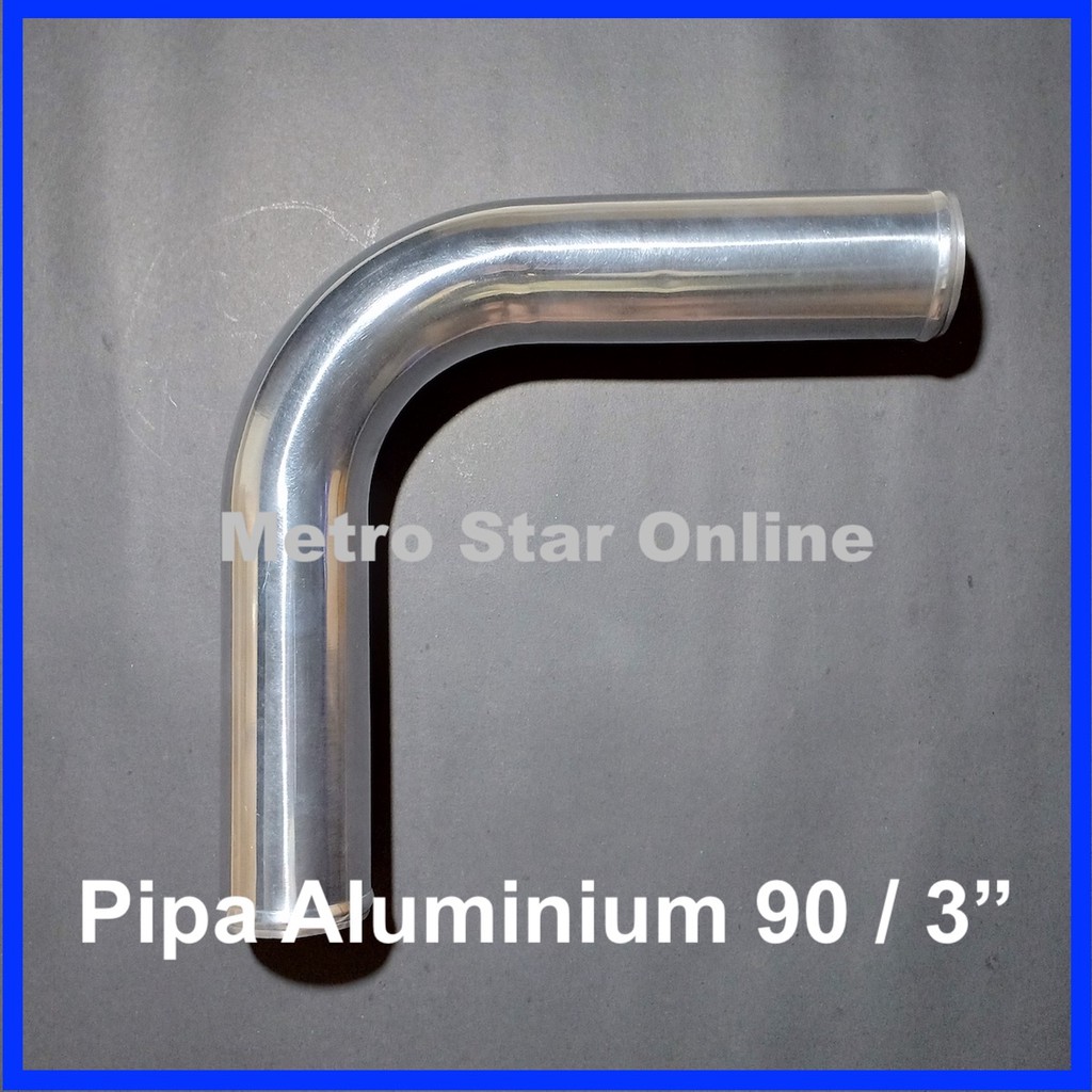 Jual Pipa Aluminium 90 Derajat 3" Pipa Intercooler Pipa Turbo Pipa ...