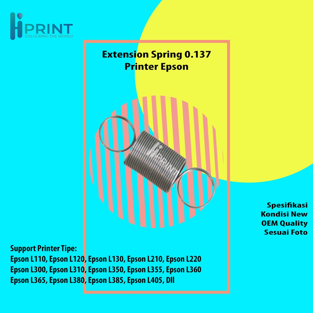Jual Extension Spring Encoder Panjang 0.137 Printer Epson L110 L120 ...