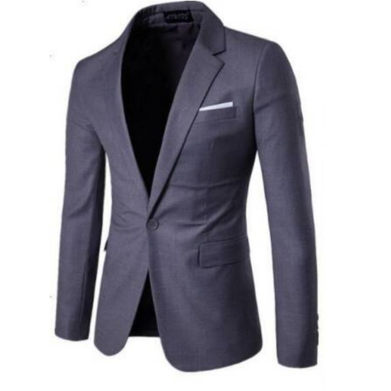 Jual JAS PRIA BLAZER PRIA JAS FORMAL PRIA JAS NIKAH JAS BLAZER PRIA BLEZER PRIA JAS PRIA SLIMFIT ...