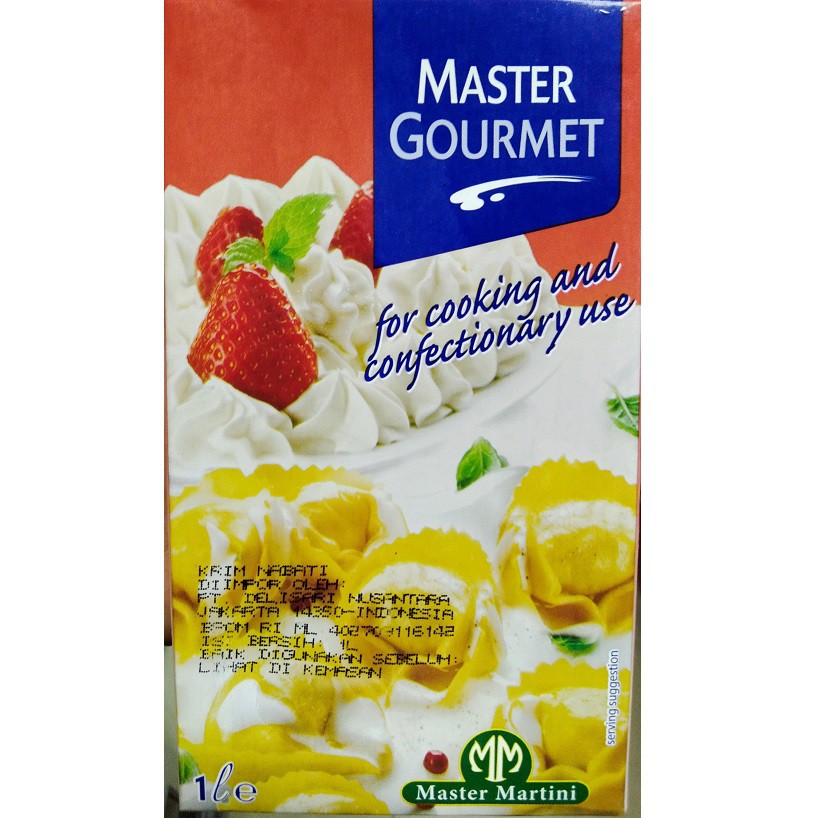 Jual Master Gourmet Cooking Cream 1L | Shopee Indonesia