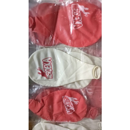 Jual balon merah putih balon perayaan 17 agustus | Shopee Indonesia