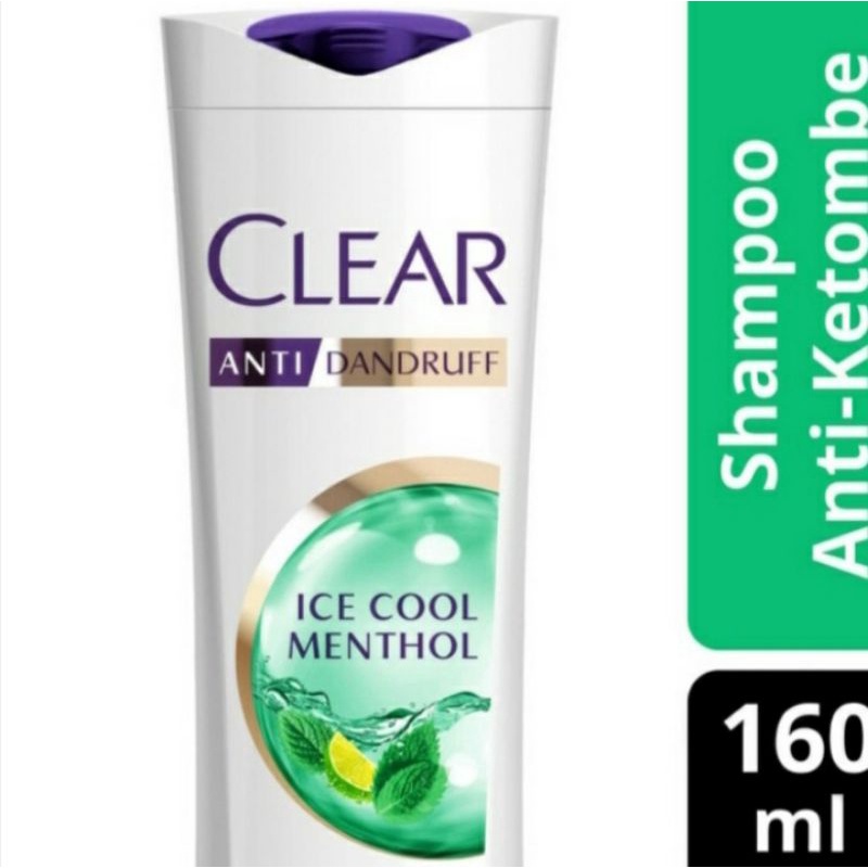 Jual clear shampoo ice cool menthol 160ml | Shopee Indonesia