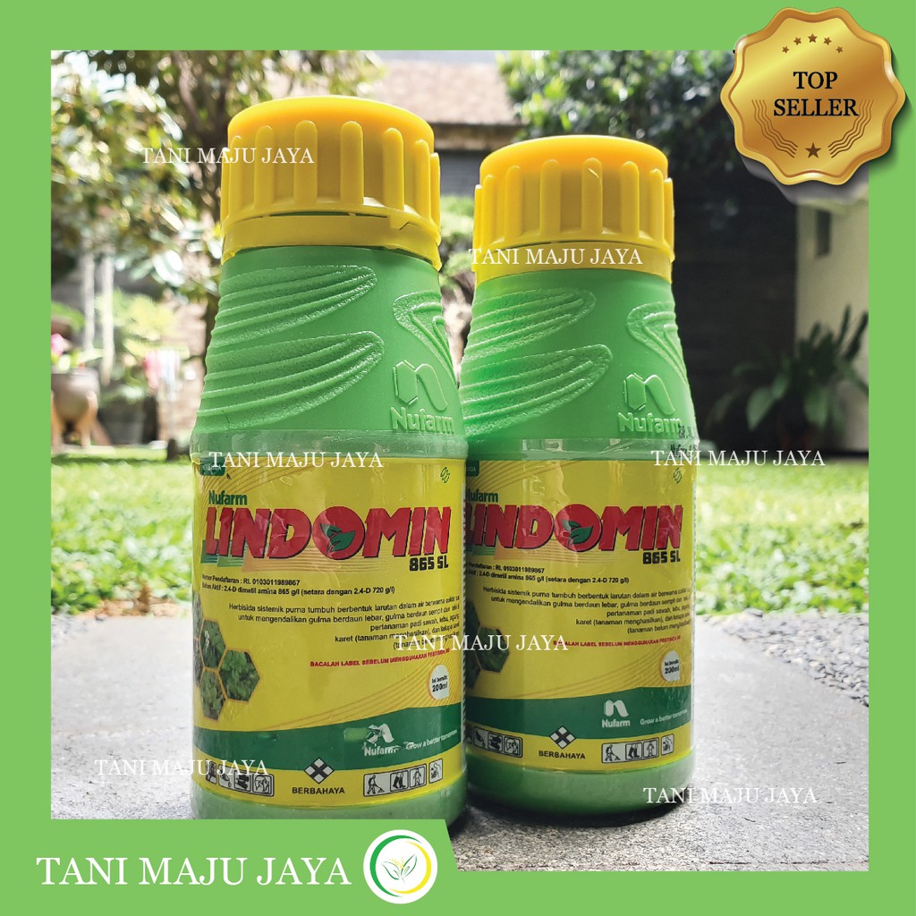 Jual Herbisida Lindomin 865SL 200 ml Obat Pembasmi Rumput Liar Tanaman ...