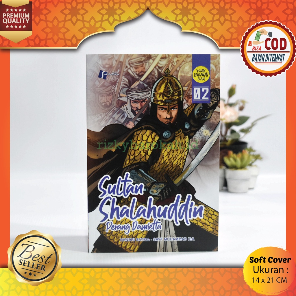 Jual Komik Sultan Shalahuddin Sholahuddin Jilid Seri 2 Perang Damietta ...