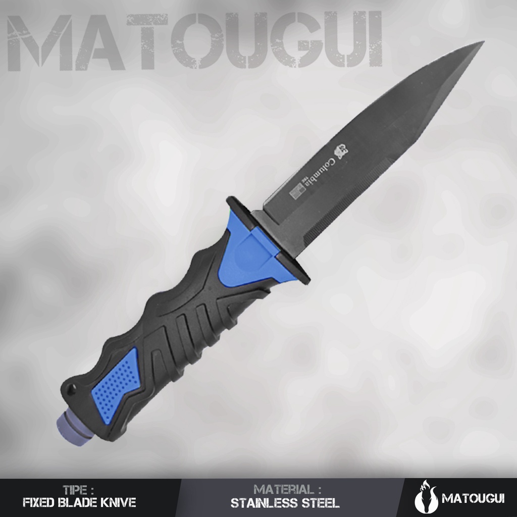 Jual Pisau Selam Stainless 017/ Dive Knife/ Saber Knives/ Sangkur ...