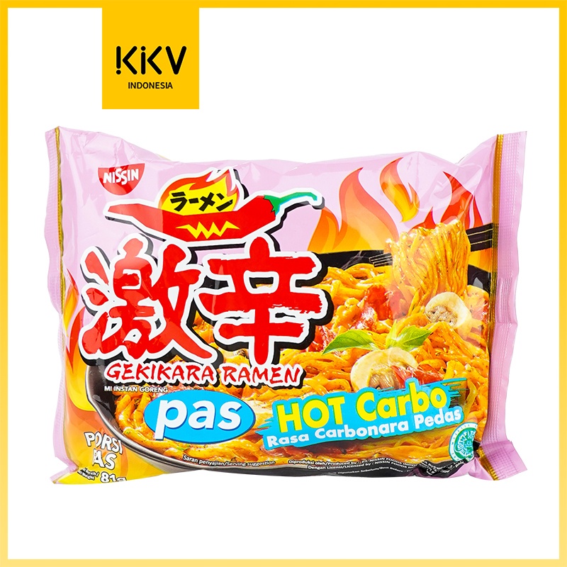 Jual KKV NISSIN GEKIKARA Ramen Pas Mie Goreng Instan Carbonara 81g ...