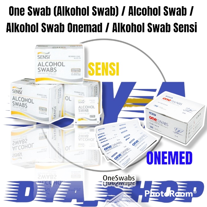 Jual One Swab (Alkohol Swab) / Alcohol Swab / Alkohol Swab Onemad ...
