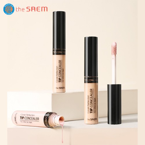 Jual THE SAEM - Cover Perfection Tip Concealer SPF28 / PA ++ 6.5g | Shopee Indonesia