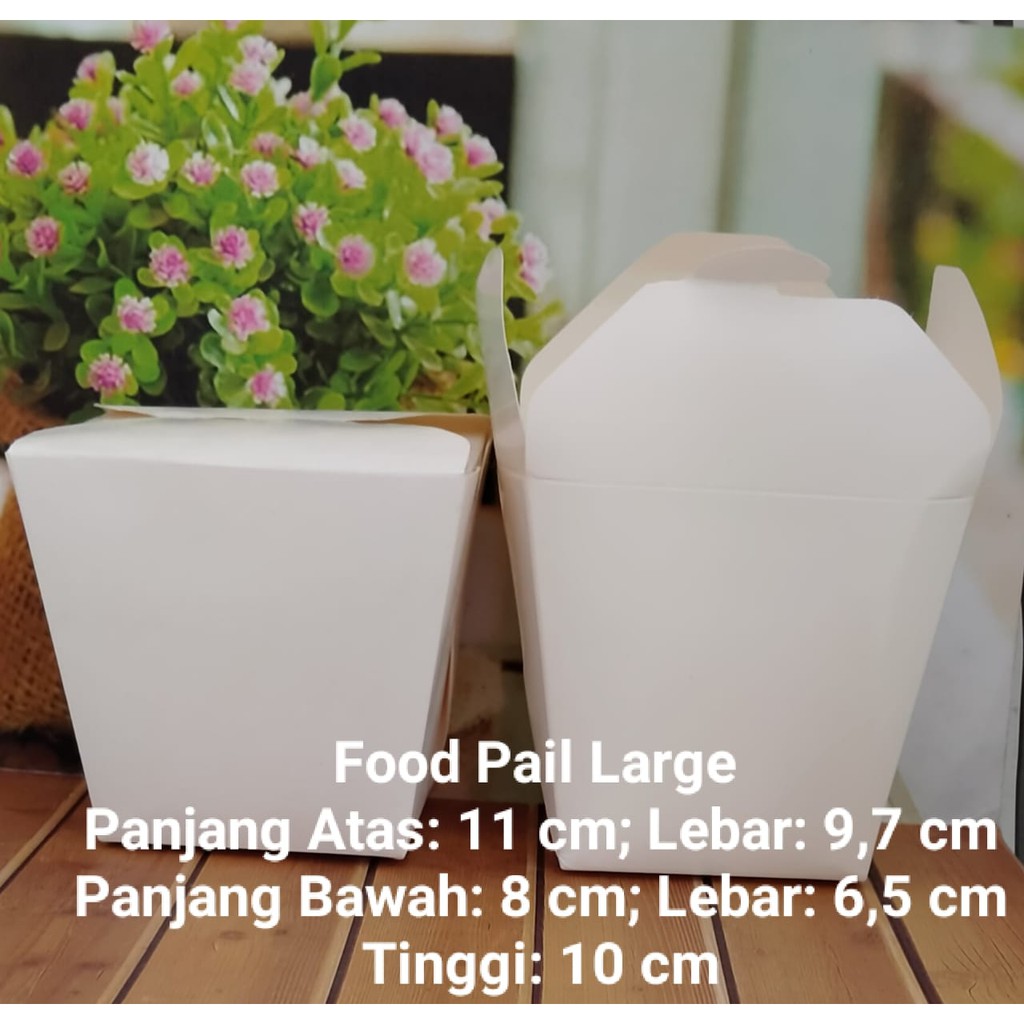Jual Rice box/ Food Pail Kotak/Dus Rice Box Large | Shopee Indonesia