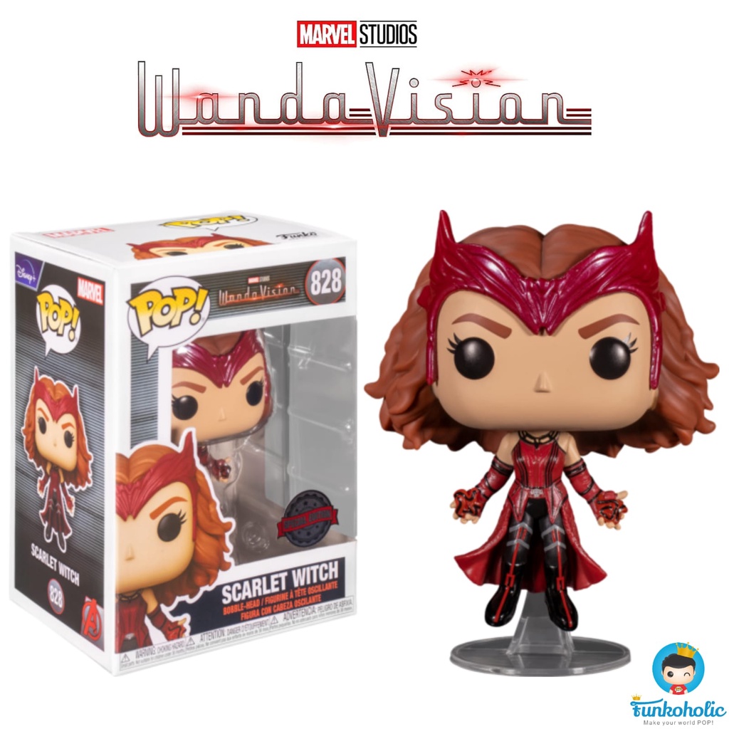 Jual Funko POP! Marvel WandaVision - Scarlet Witch Flying (Levitating ...
