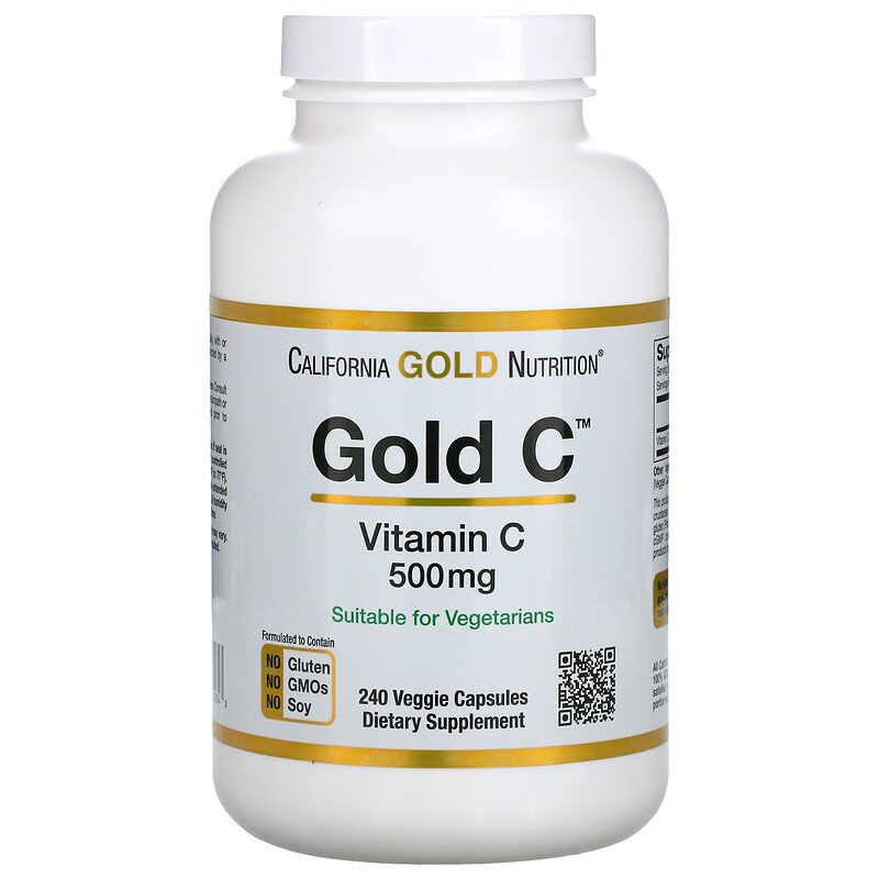 Jual Vitamin C 500 mg, Gold C CGN isi 240's | Shopee Indonesia