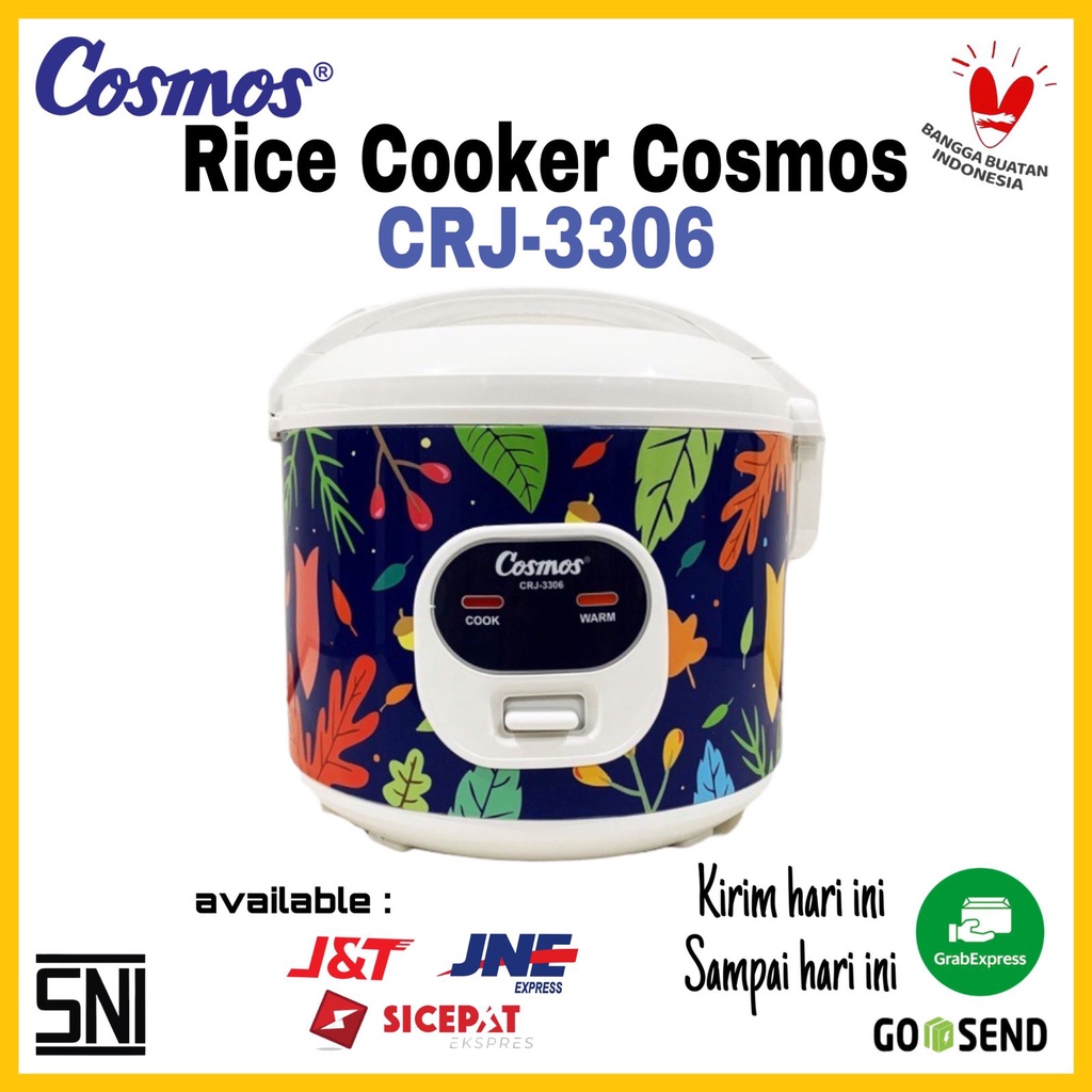 Jual Rice Cooker Cosmos 3IN1 CRJ-3306/Cosmos Magic Com Penanak Nasi ...