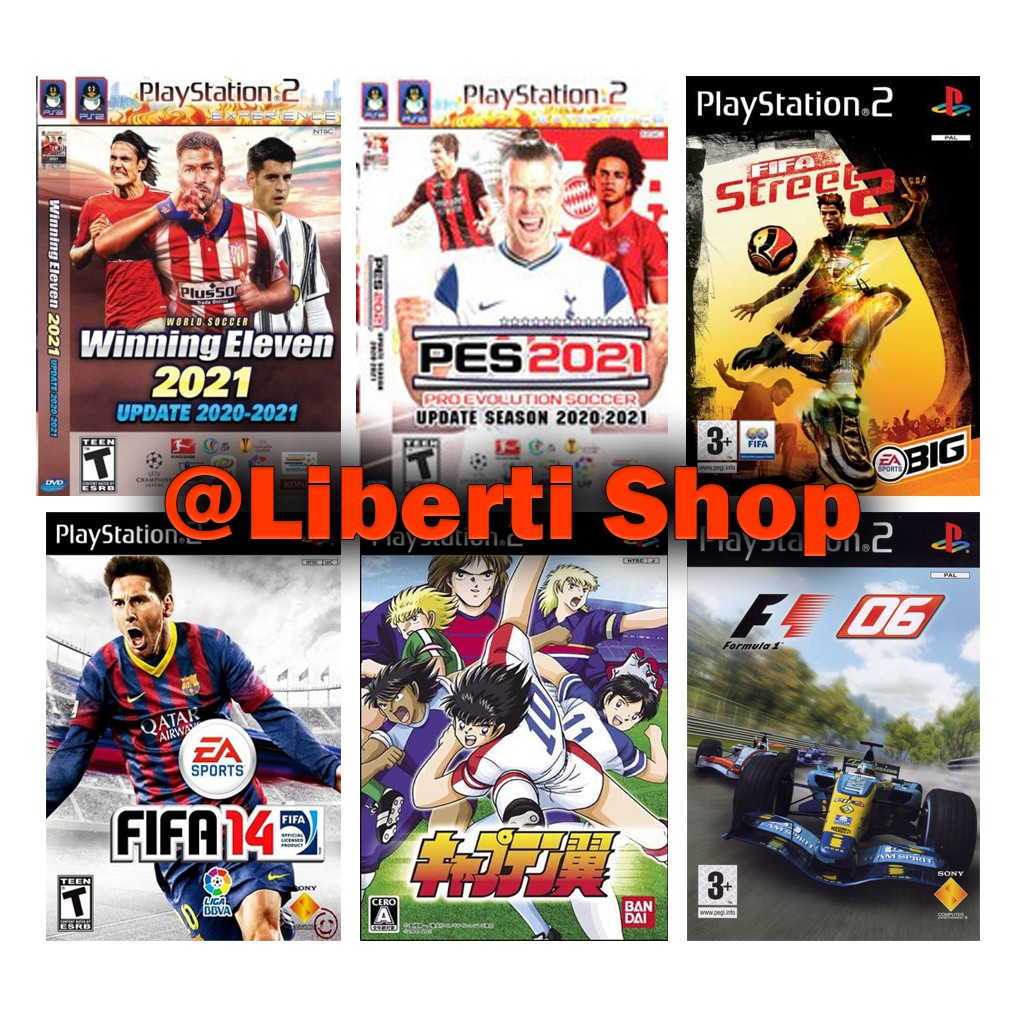 Jual Kaset PS2 Game Koleksi Bola Paket Hemat 6 in 1 | Shopee Indonesia