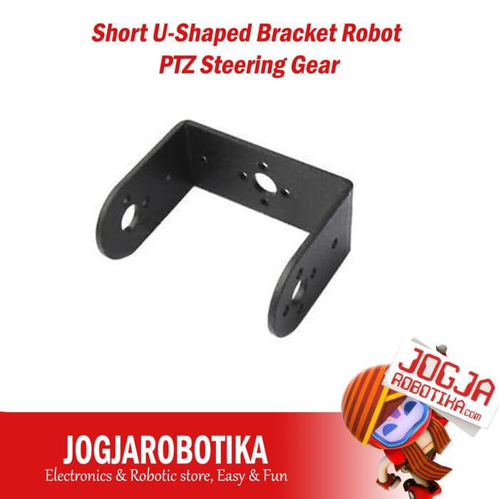 Jual Short U-Shaped Bracket Robot PTZ Steering Gear | Shopee Indonesia