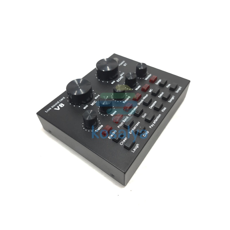Jual Sound Card V8 Mixer SoundCard V8 MIXER Audio USB External | Shopee ...