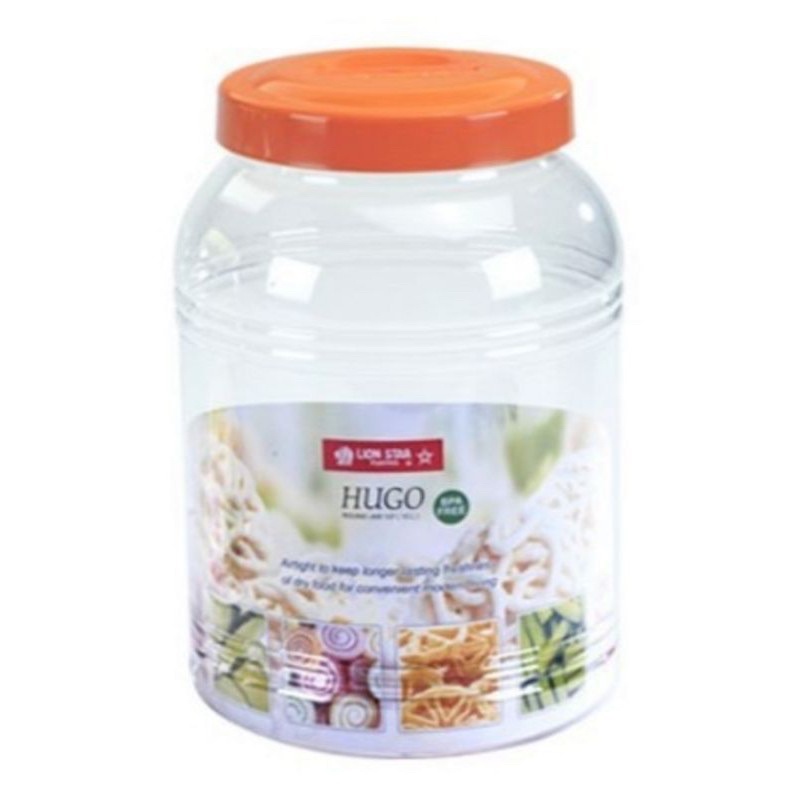 Jual Toples Hugo Round Jar 3, 4, 6, 8, 10 Liter / Toples Bulat Lion ...